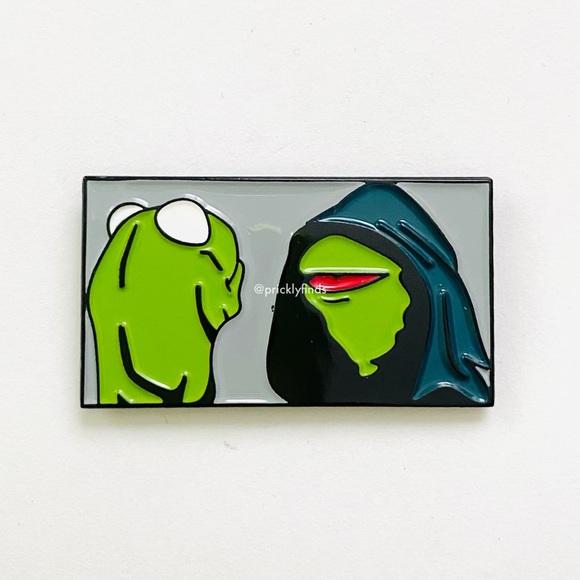 pricklyfinds | Jewelry | 84 Kermit The Frog Meme Enamel Pin | Poshmark